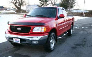 TRUCK YOU! A Red 2000 F-150 SuperCab in the Garage! - F150online.com